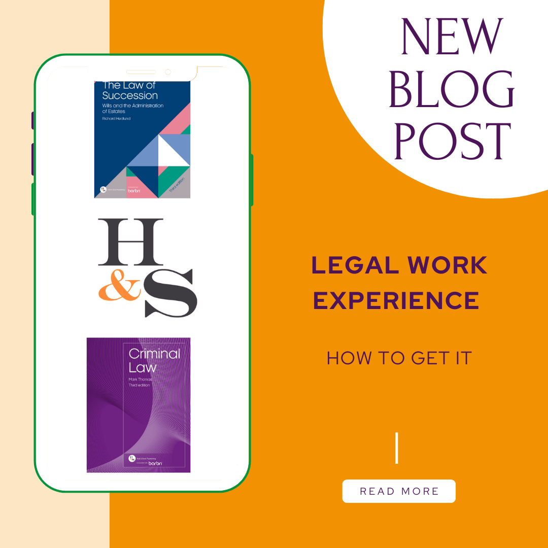 Legal Work Experience – Hall and Stott Publishing